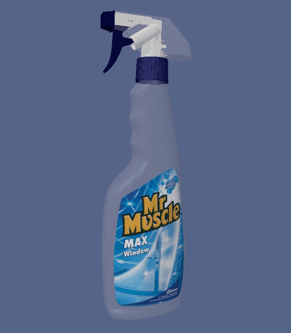 Mr Muscle 500ml 3d Model