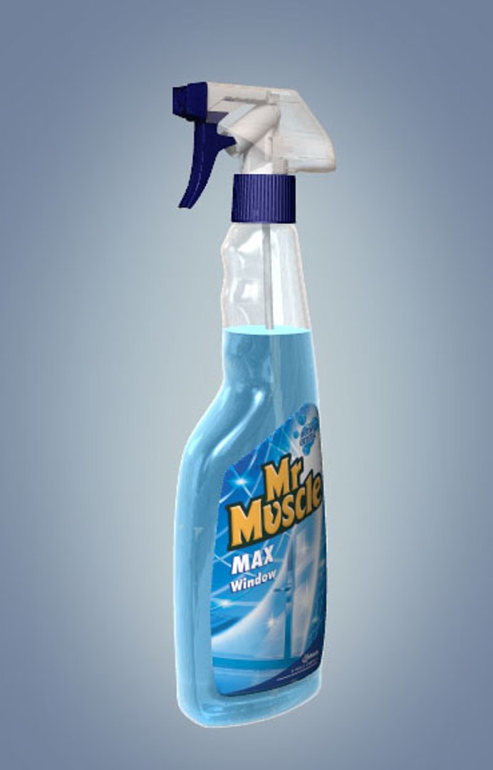 Mr Muscle 500ml 3d Model