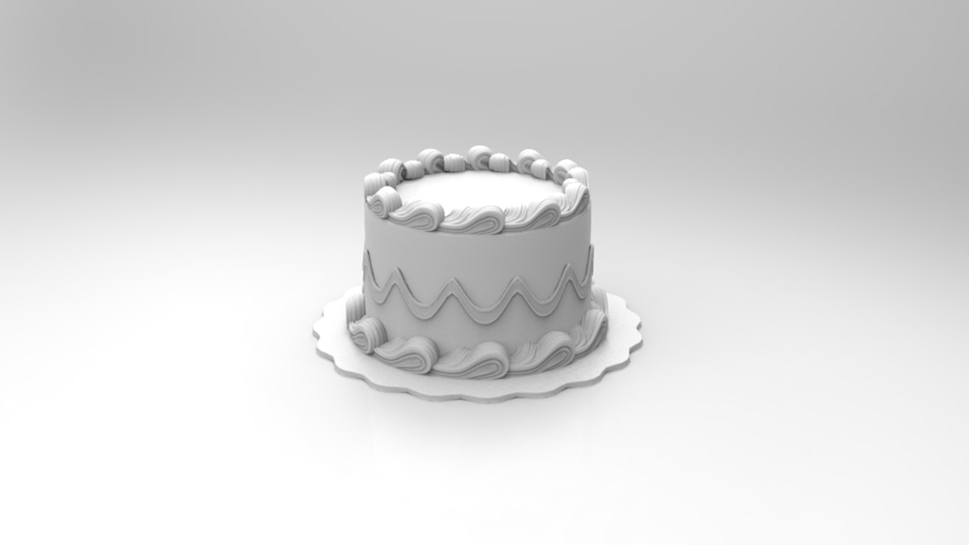 Cake 3D Model - TurboSquid 1738921