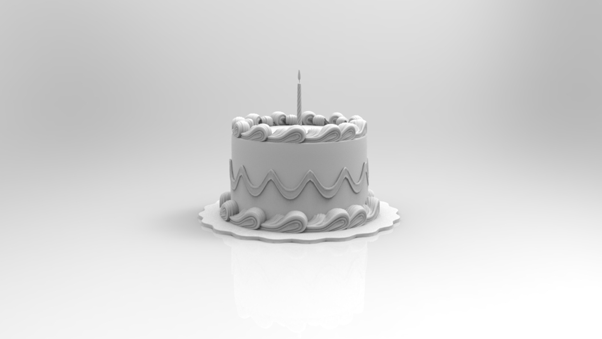 Bolo Modelo 3D - TurboSquid 1738921