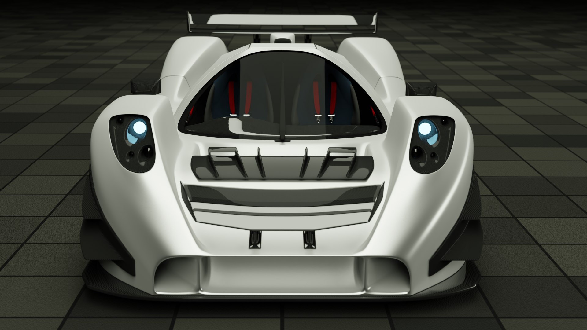 3D e-lmp concept racing car model - TurboSquid 1536584