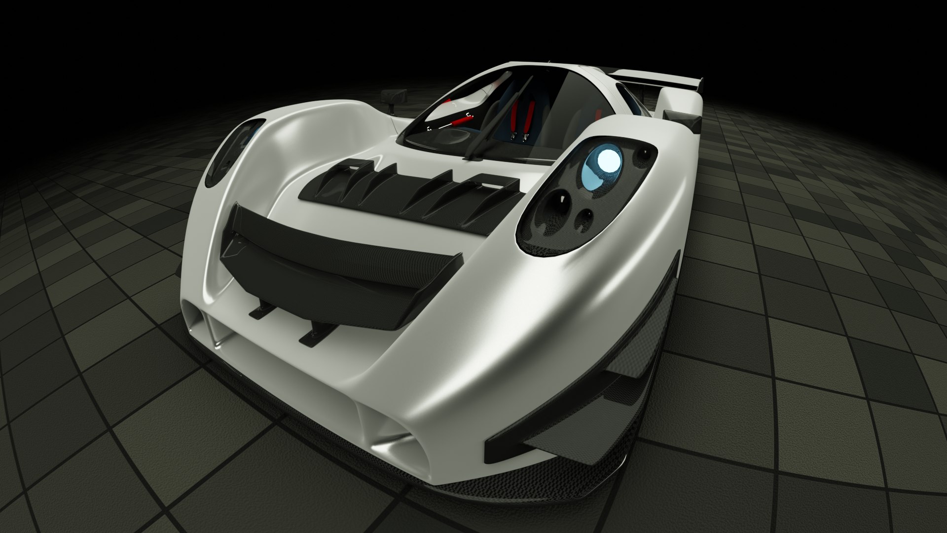 3D e-lmp concept racing car model - TurboSquid 1536584