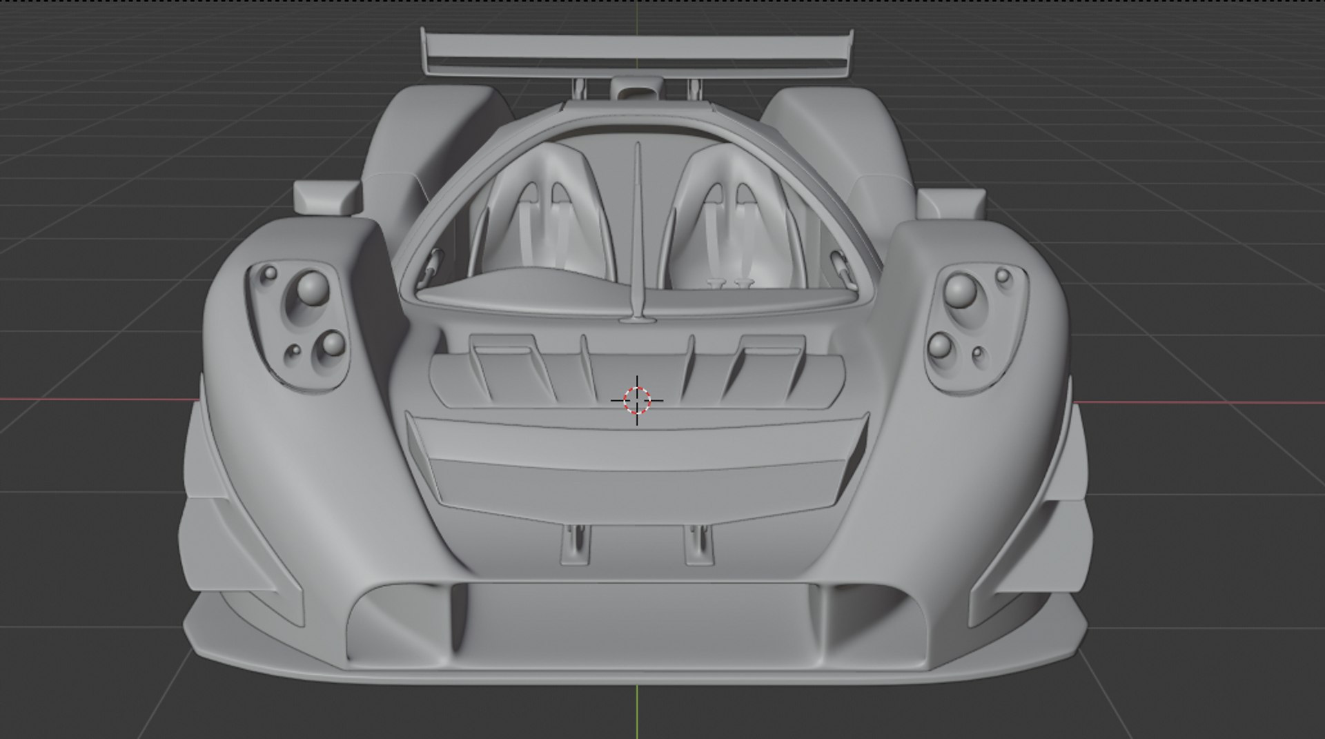 3D e-lmp concept racing car model - TurboSquid 1536584