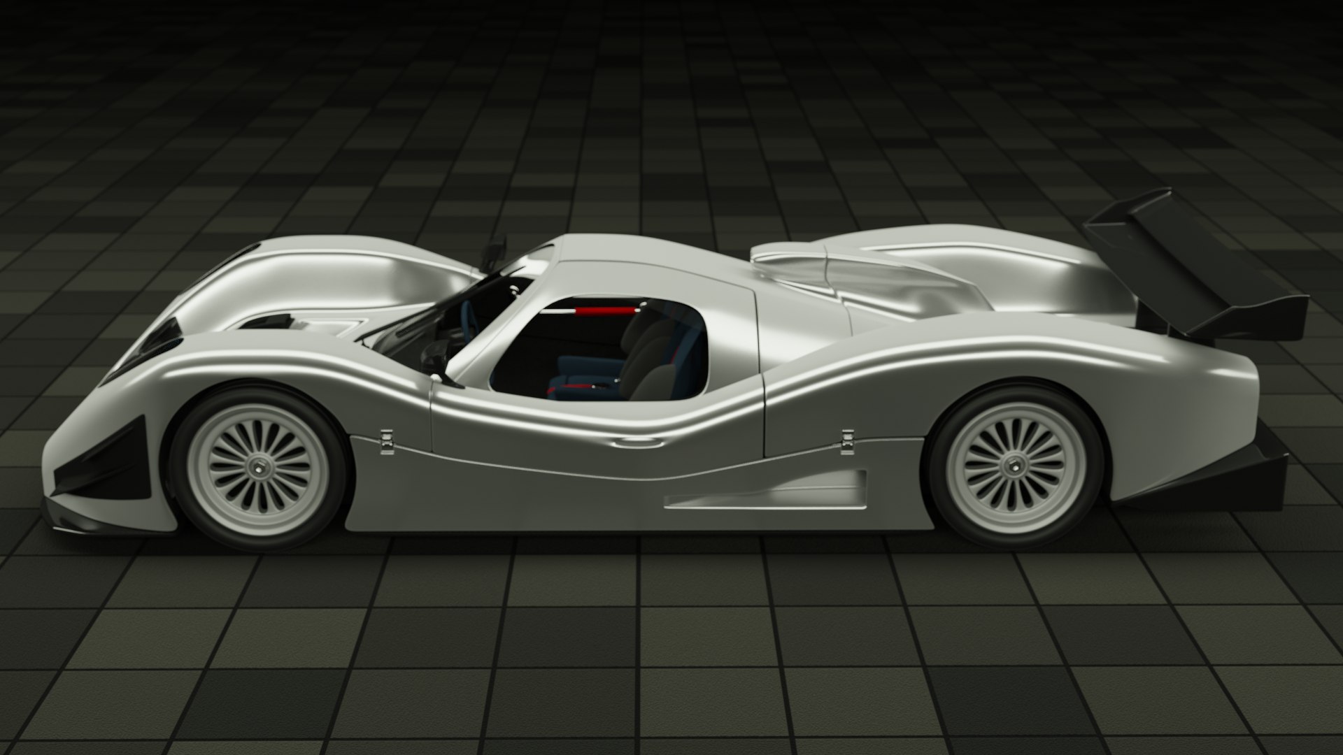 3D e-lmp concept racing car model - TurboSquid 1536584
