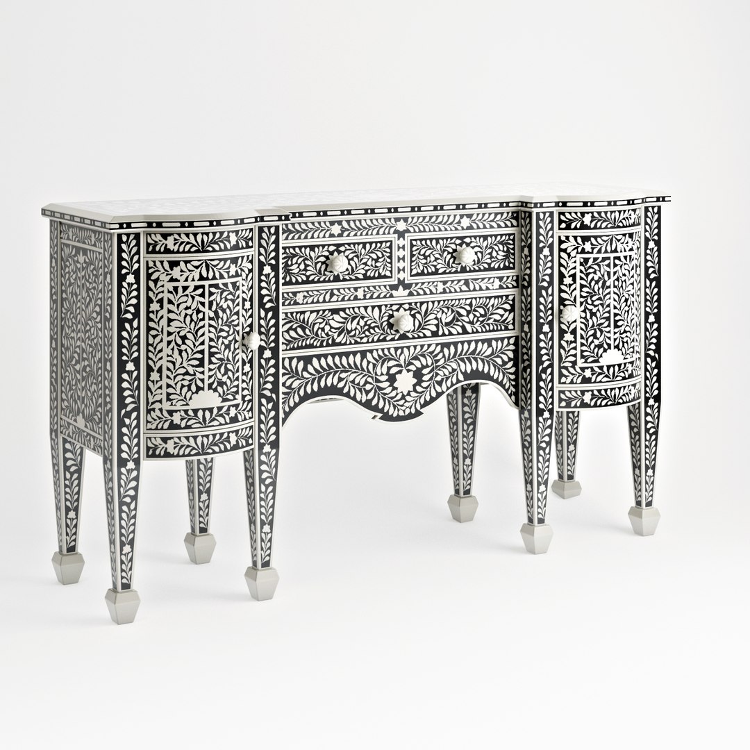 Minetti Inlay Buffet Obj