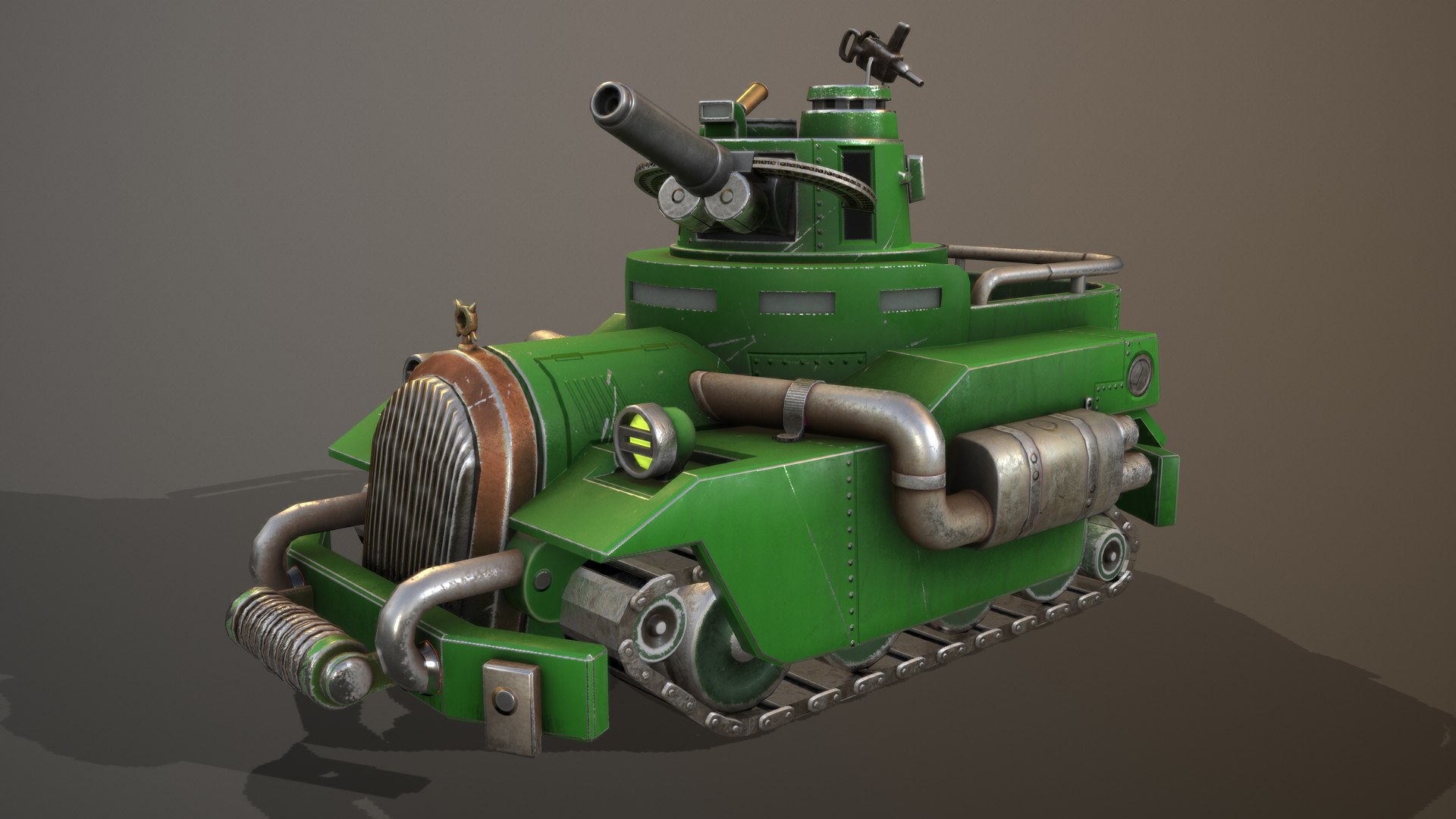 Collection Cartoon Tanks 3D Model - TurboSquid 2302056