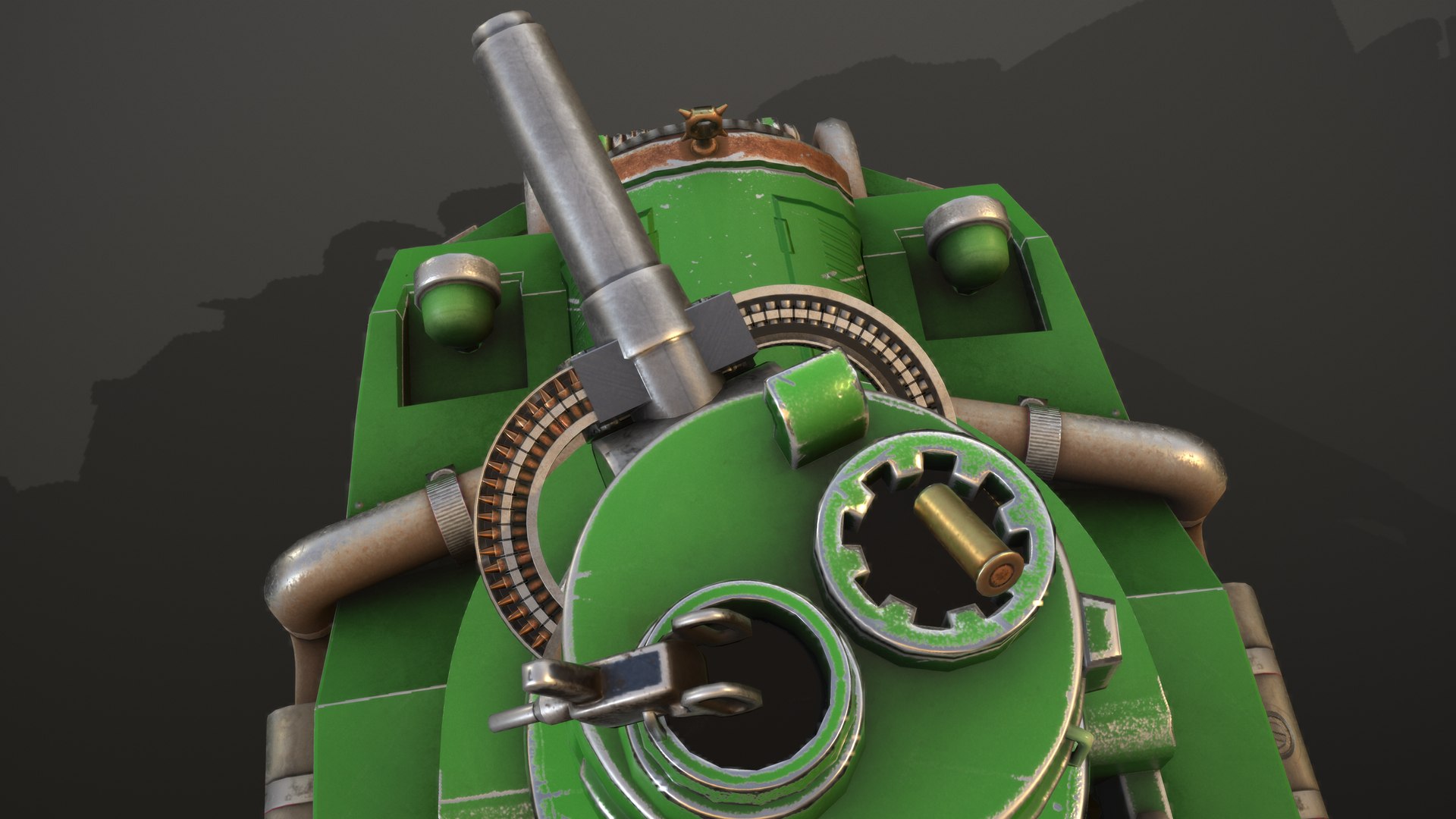 Collection Cartoon Tanks 3D Model - TurboSquid 2302056