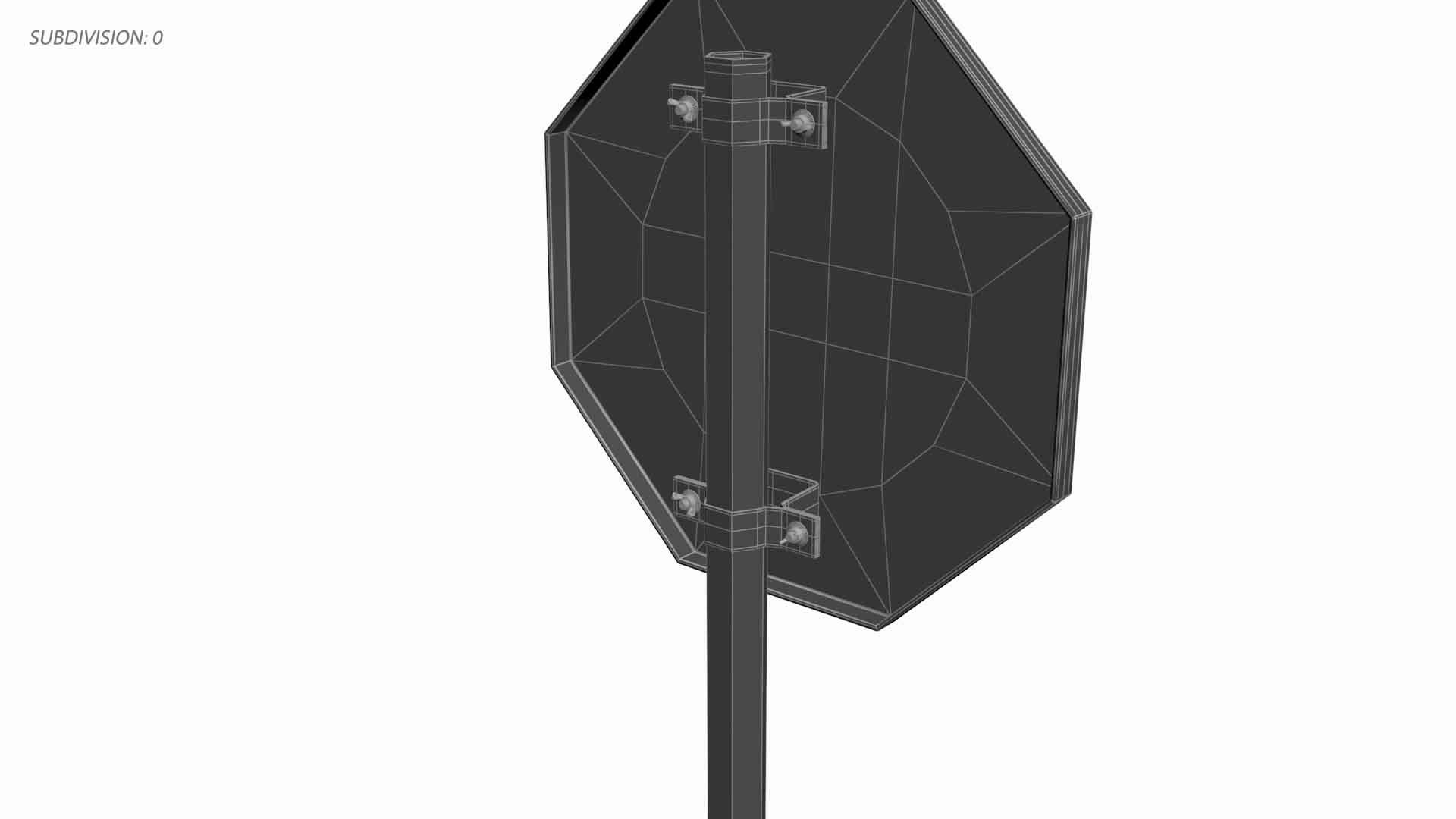 3D model Traffic Stop Sign - TurboSquid 2062159