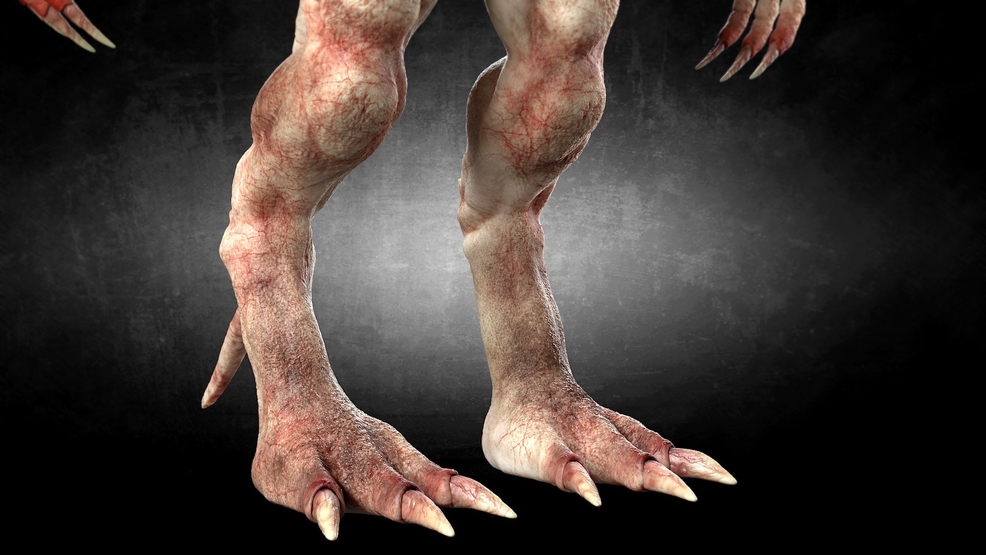 3D Daemon Vampire Monster - TurboSquid 2080096