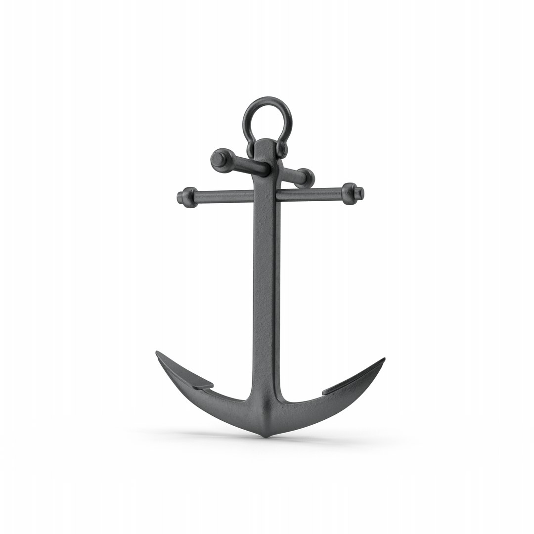3D Metal Anchor - TurboSquid 2291355