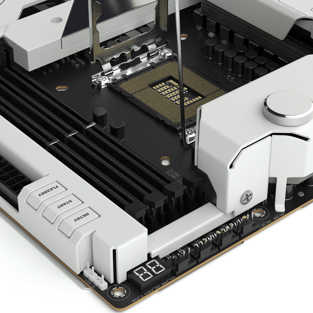 ASUS ROG MAXIMUS Z690 FORMULA 3D Model - TurboSquid 2071060