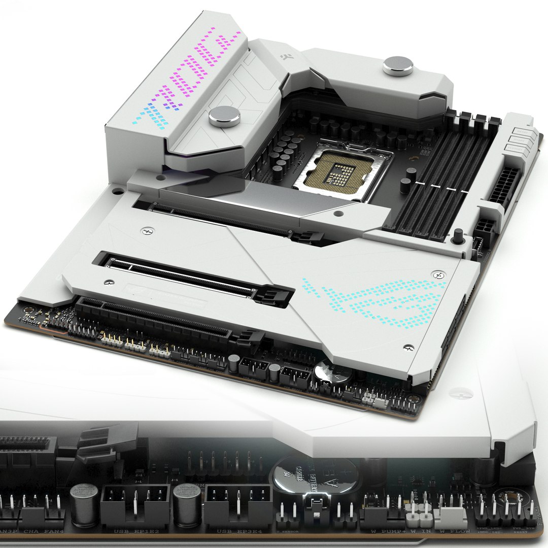 ASUS ROG MAXIMUS Z690 FORMULA 3D Model - TurboSquid 2071060