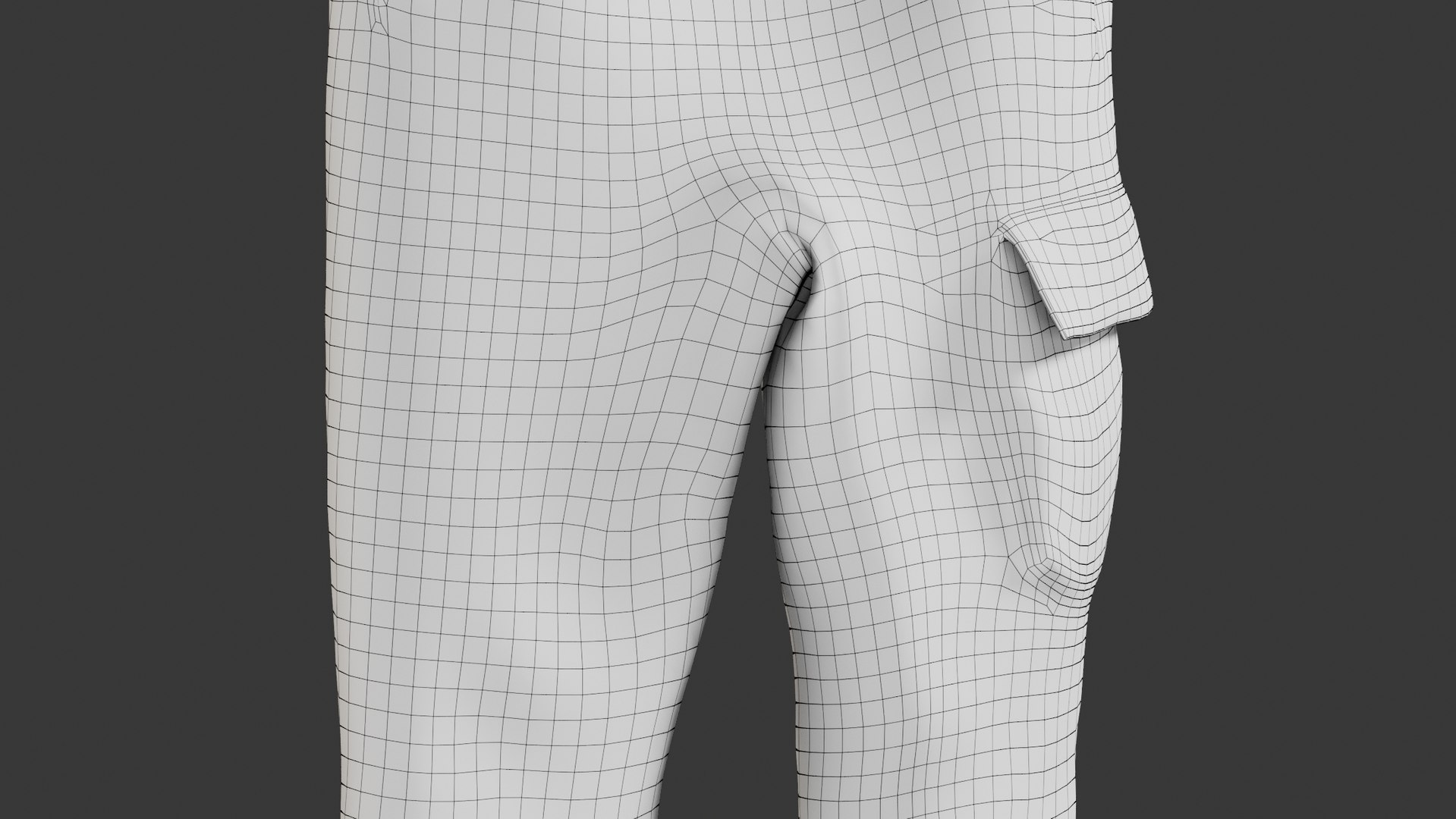 Pants women s 3D model - TurboSquid 1548447