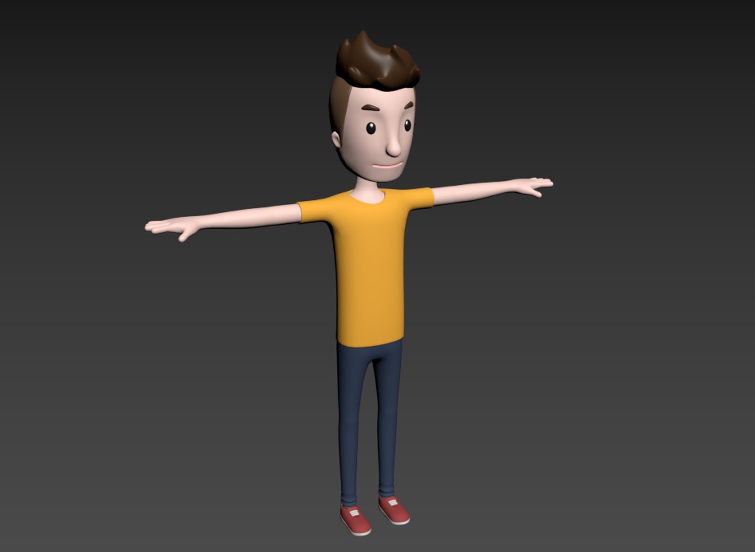 Man Character 3D Model - TurboSquid 1613534