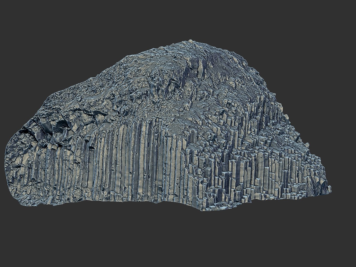 3D Iceland Basalt Cliff 16k - TurboSquid 1606005