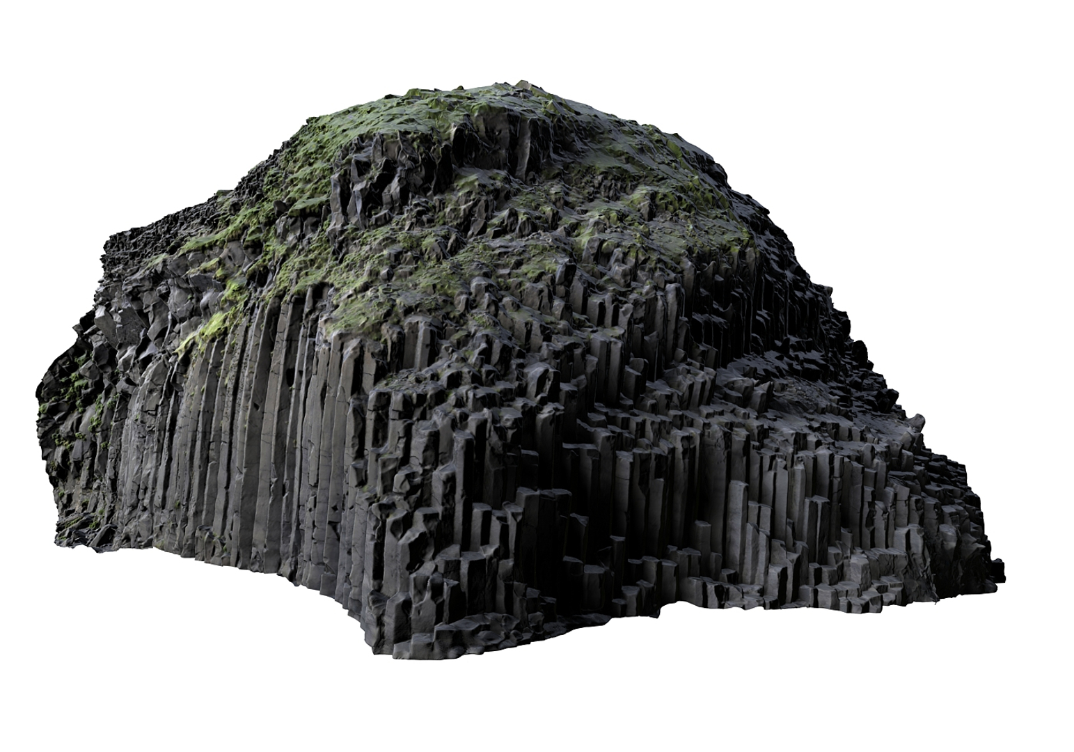 3D Iceland Basalt Cliff 16k - TurboSquid 1606005