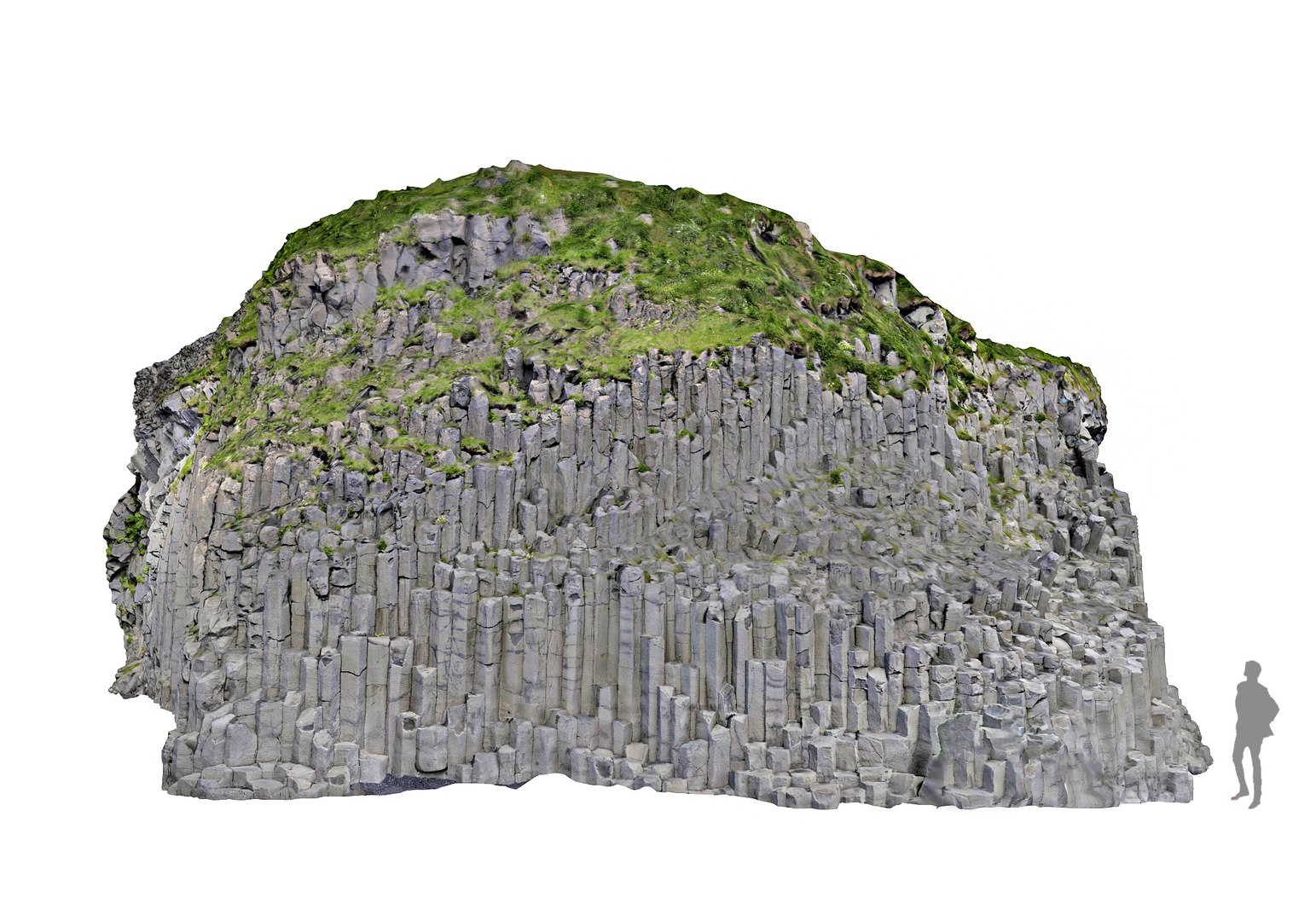 3D Iceland Basalt Cliff 16k - TurboSquid 1606005