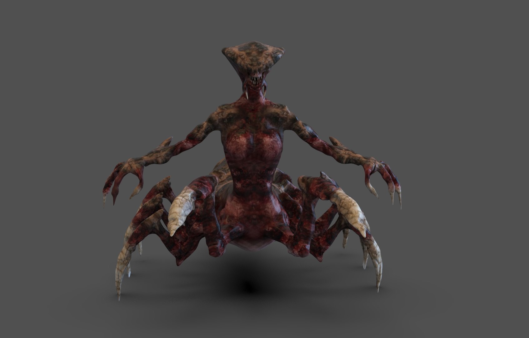 3D Spider Lady Monster - TurboSquid 2277432