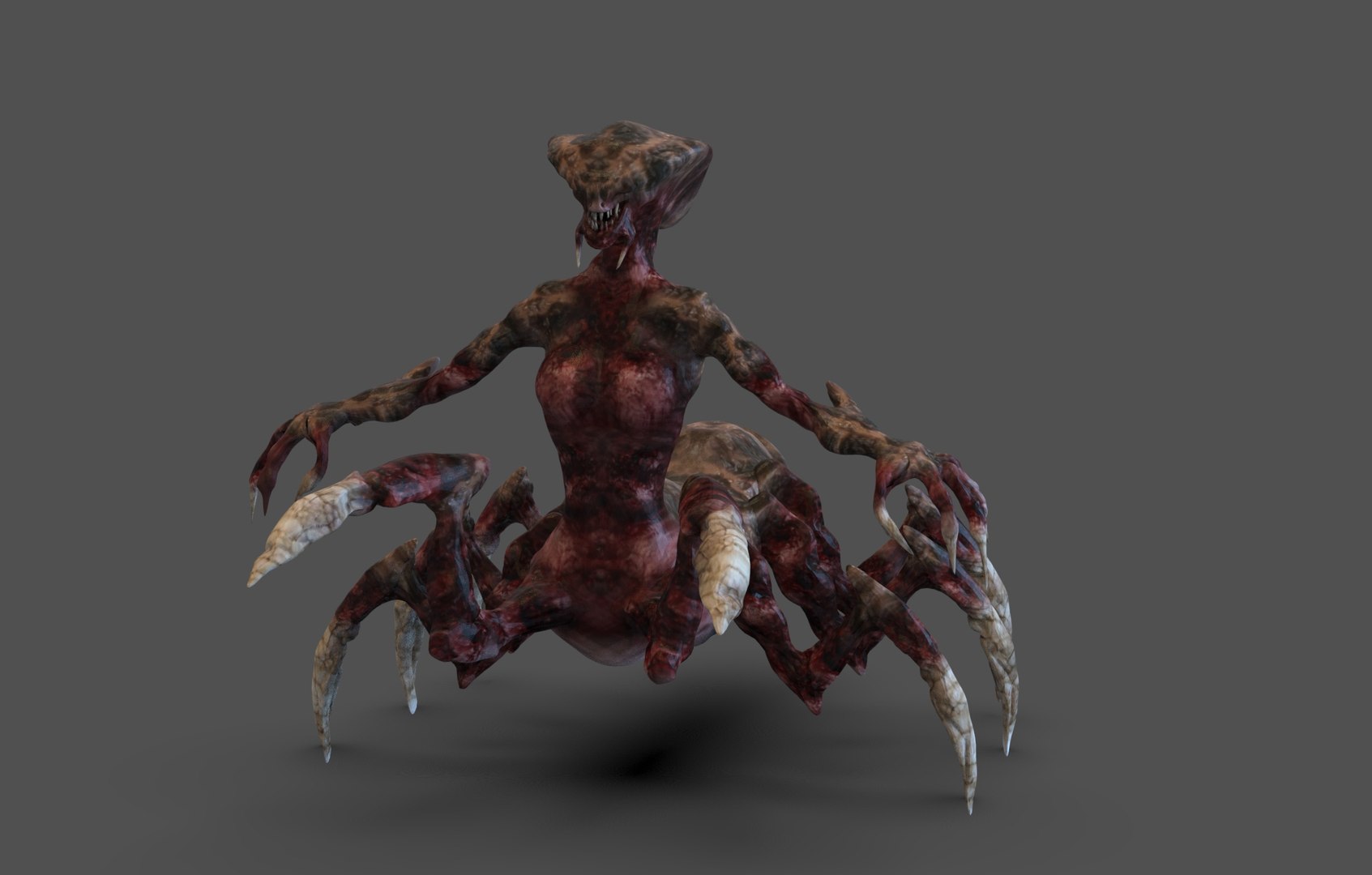 3D Spider Lady Monster - TurboSquid 2277432
