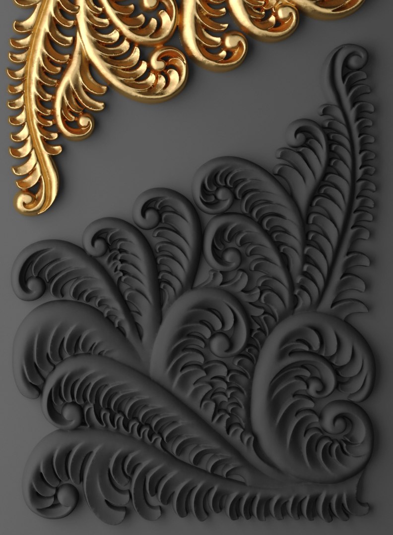 fretwork set 3d model
