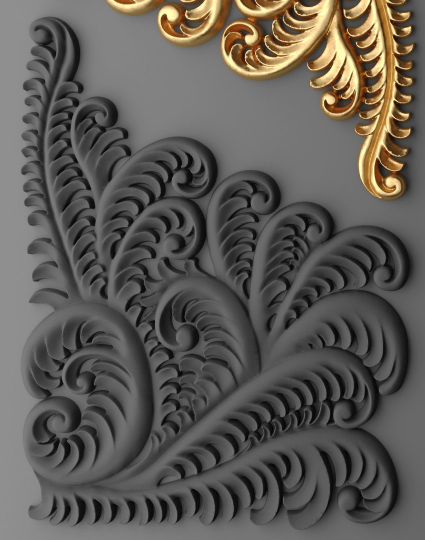 fretwork set 3d model