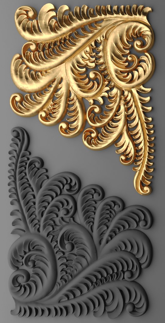 fretwork set 3d model
