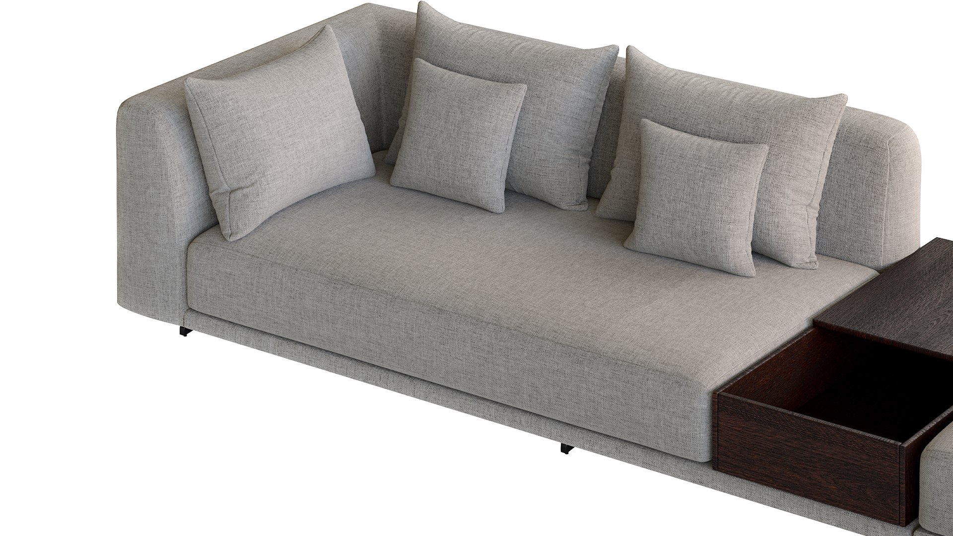 3D Model Endless Sofa 3 - TurboSquid 2185521