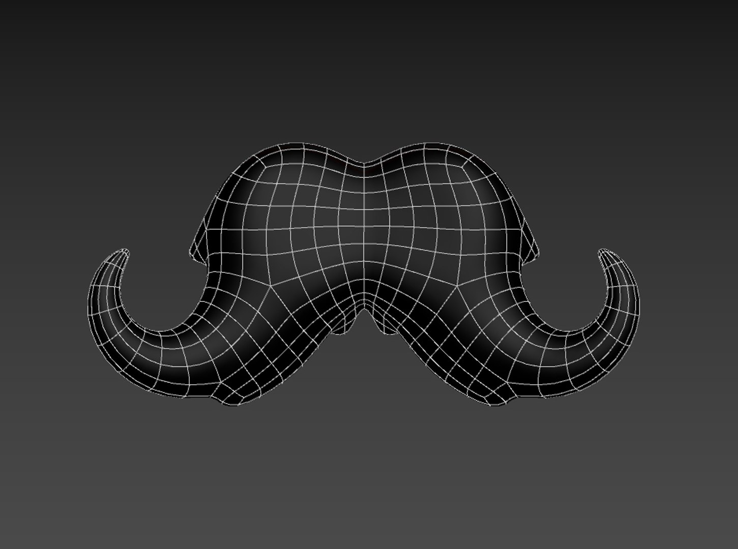 Mustache Hair 3D - TurboSquid 1535241