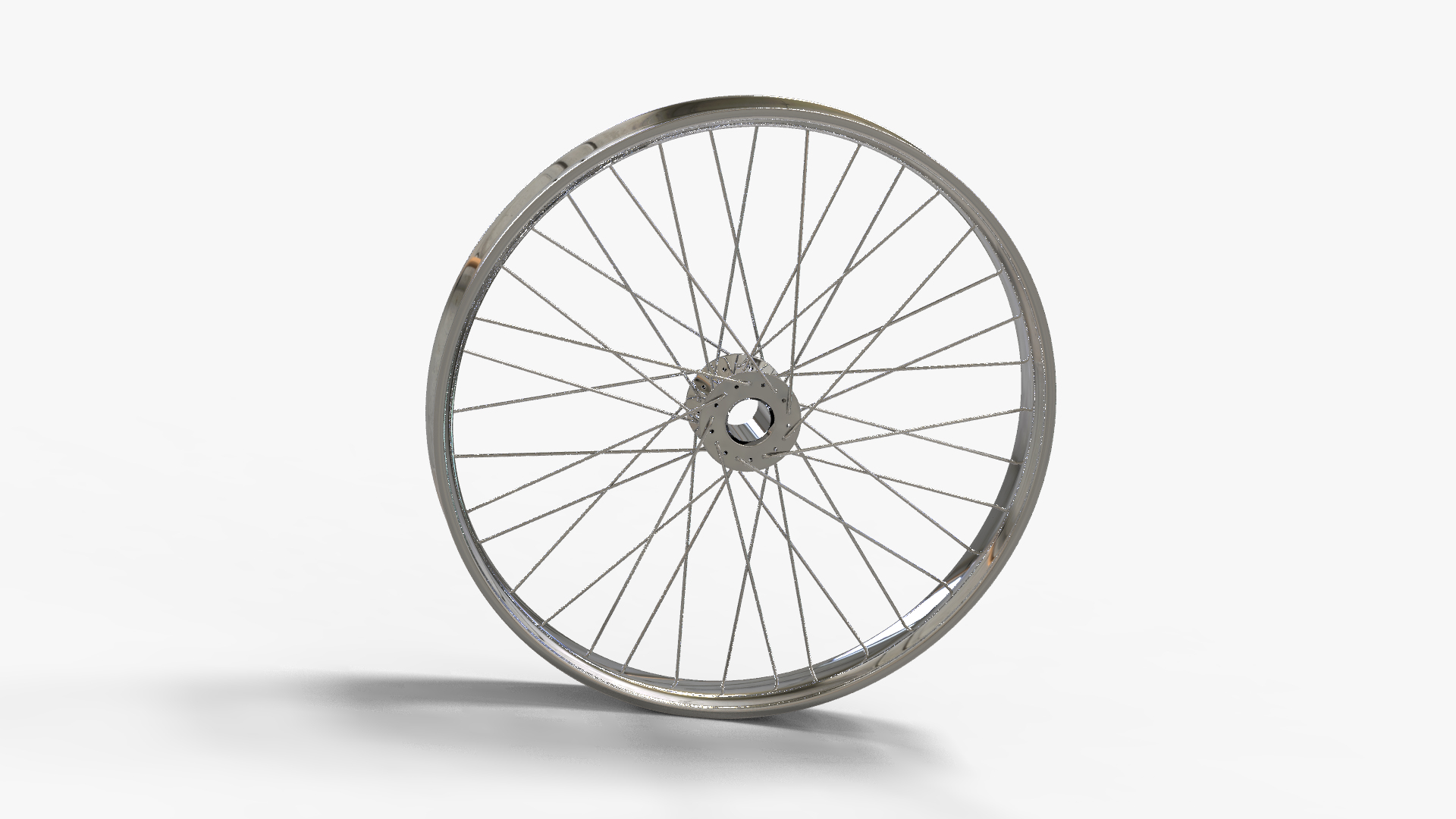 Racing Bicycle Wheels 3d Model