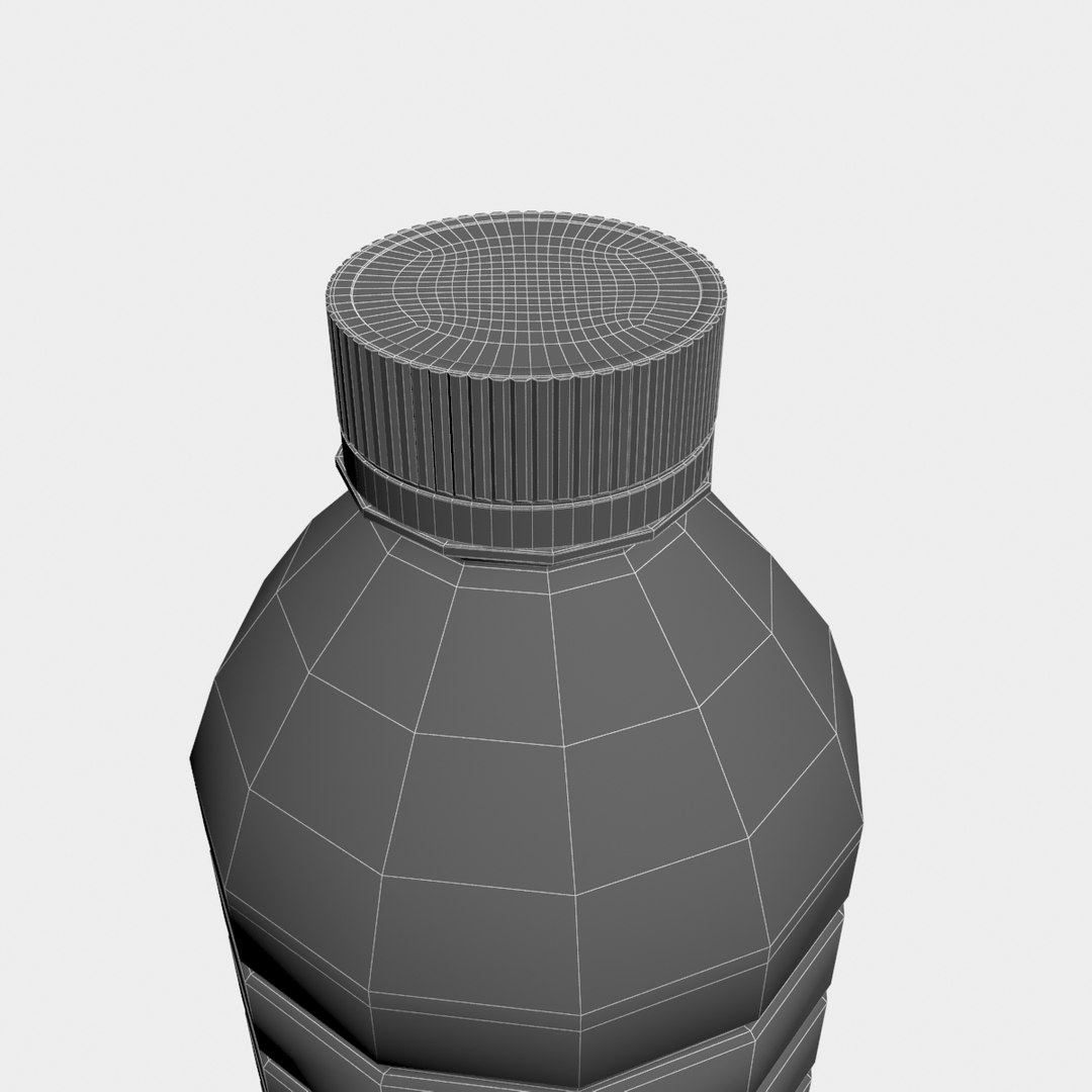 3D Model Small Water Bottle - TurboSquid 1236340