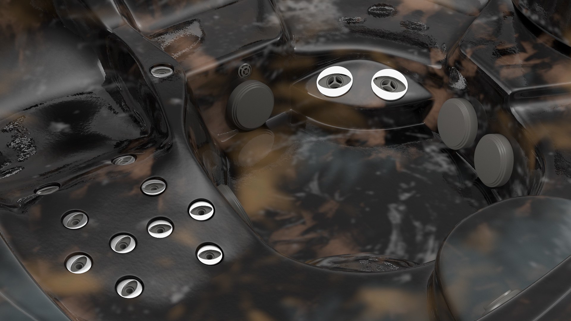 Jacuzzi J 335 Hot Tub Midnight 3D - TurboSquid 1716279