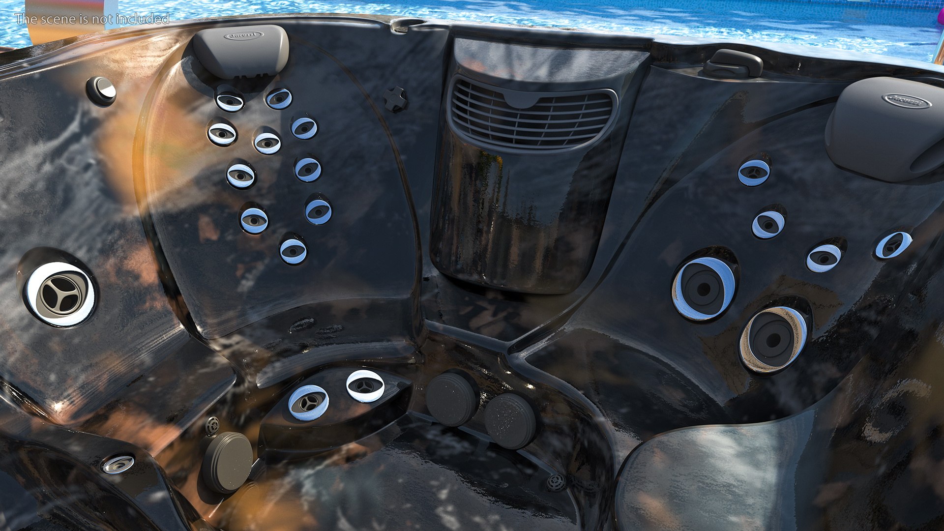 Jacuzzi J 335 Hot Tub Midnight 3D - TurboSquid 1716279