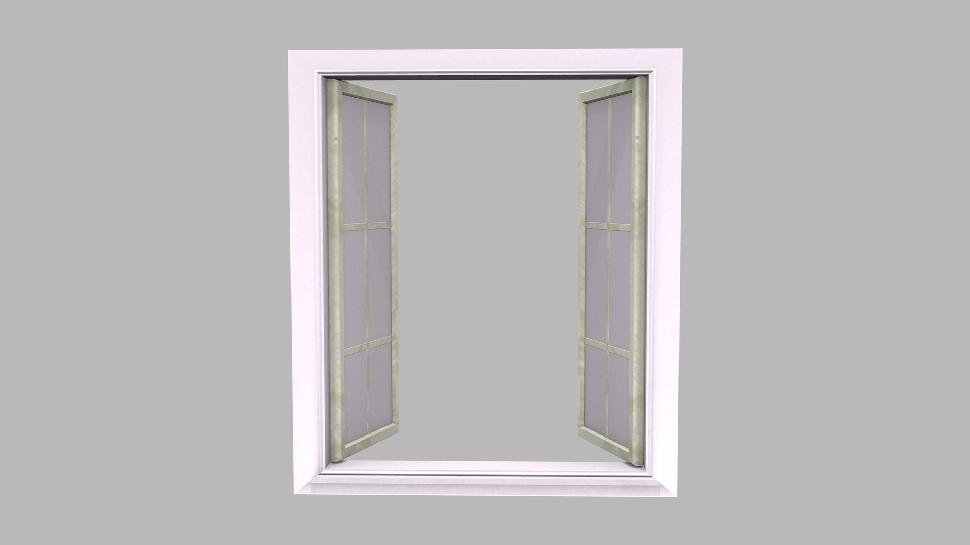 3D Open Windows - TurboSquid 1815102