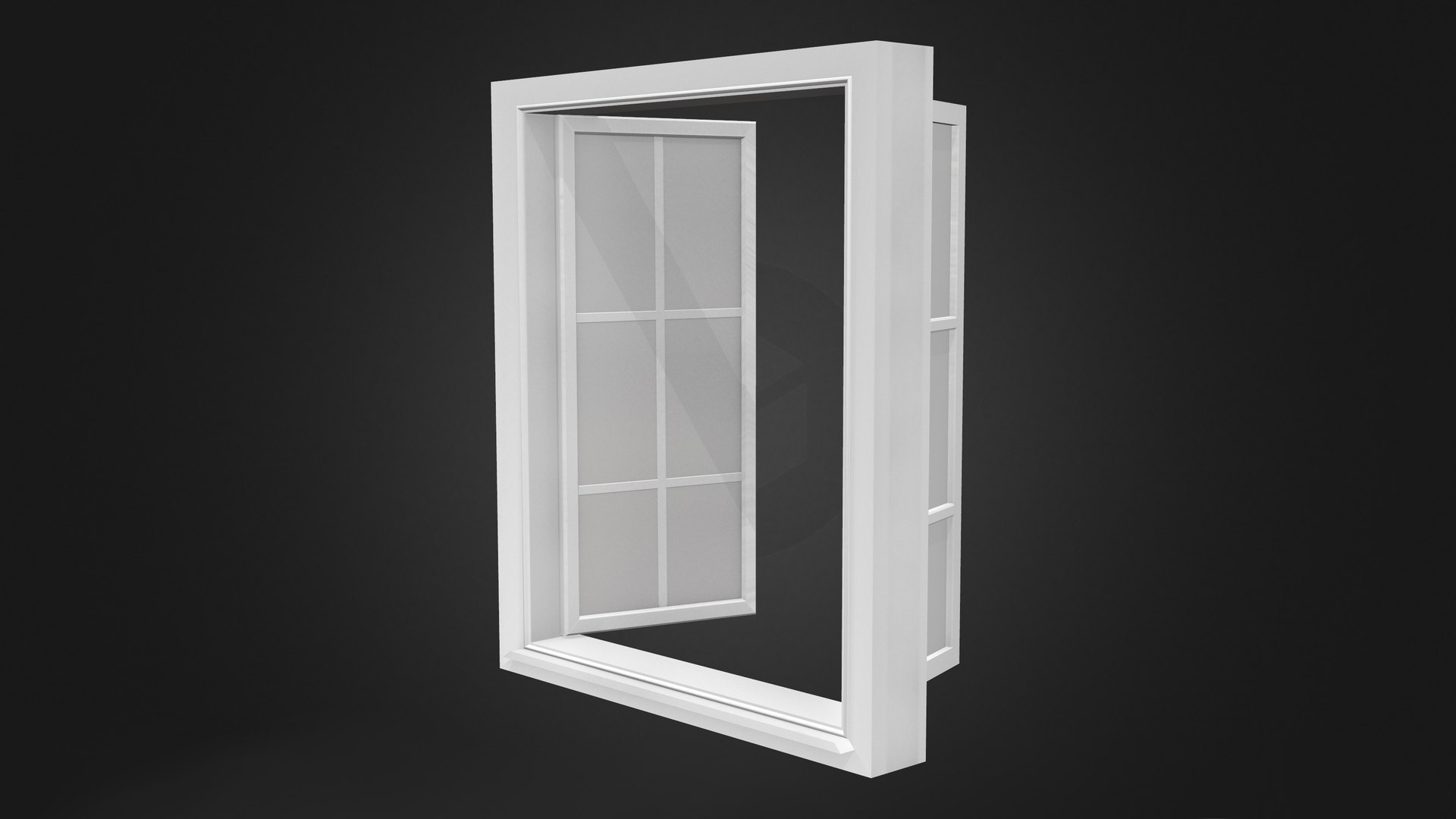 3D Open Windows - TurboSquid 1815102