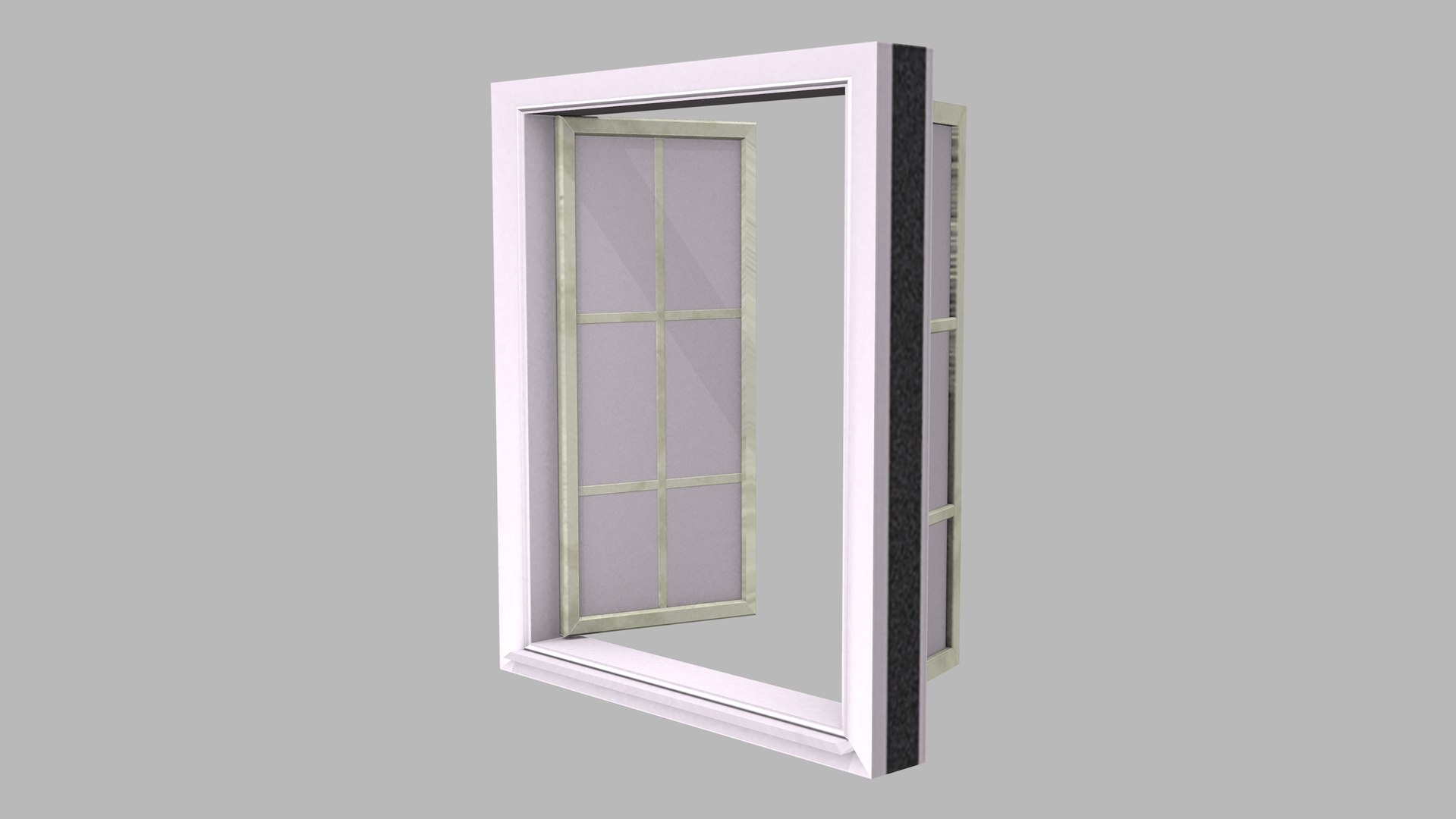 3D Open Windows - TurboSquid 1815102