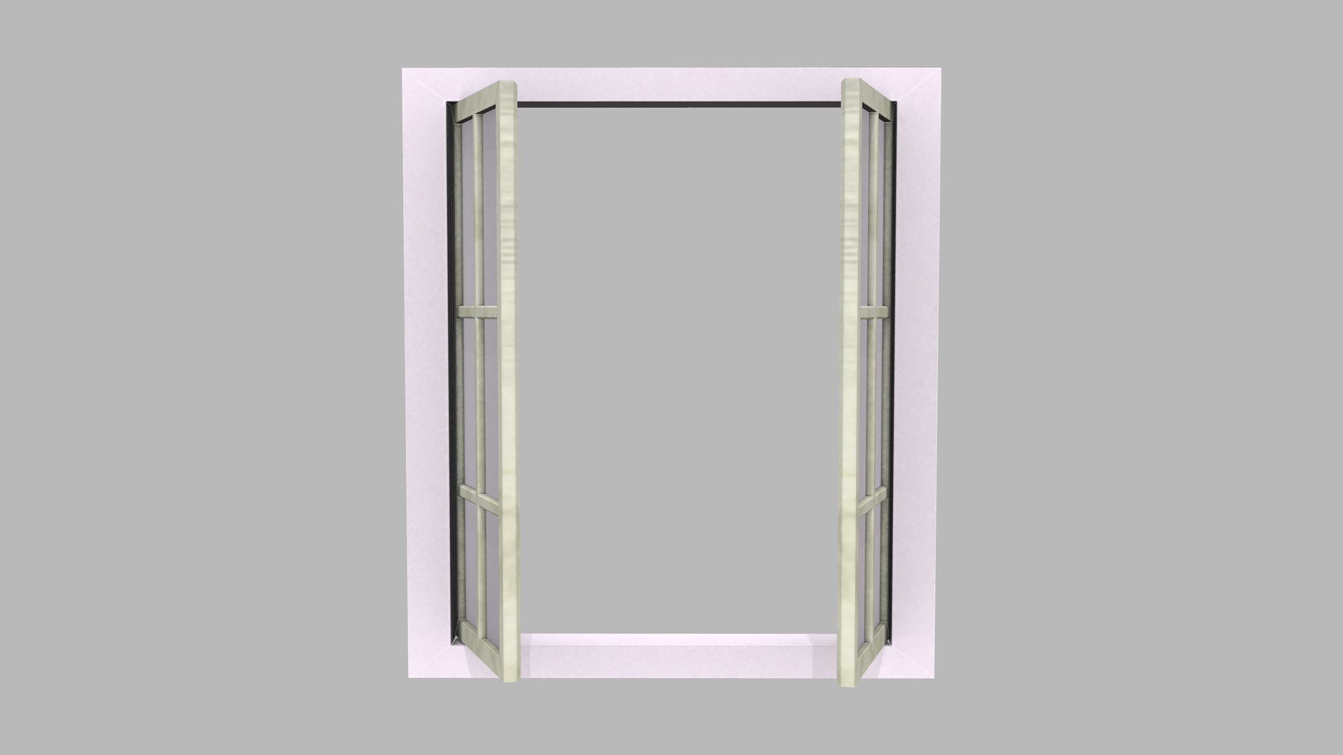 3D Open Windows - TurboSquid 1815102