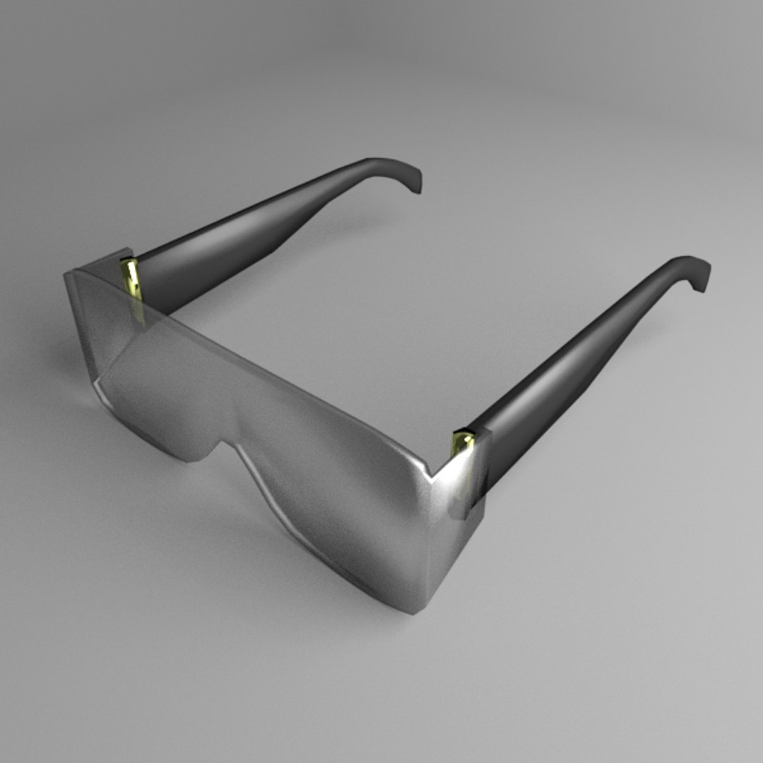 Safety Goggles 3 3D Model - TurboSquid 1542061
