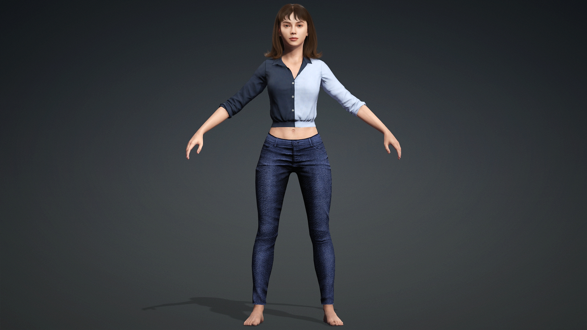 Realistic Woman 3d Character Model - TurboSquid 2274405