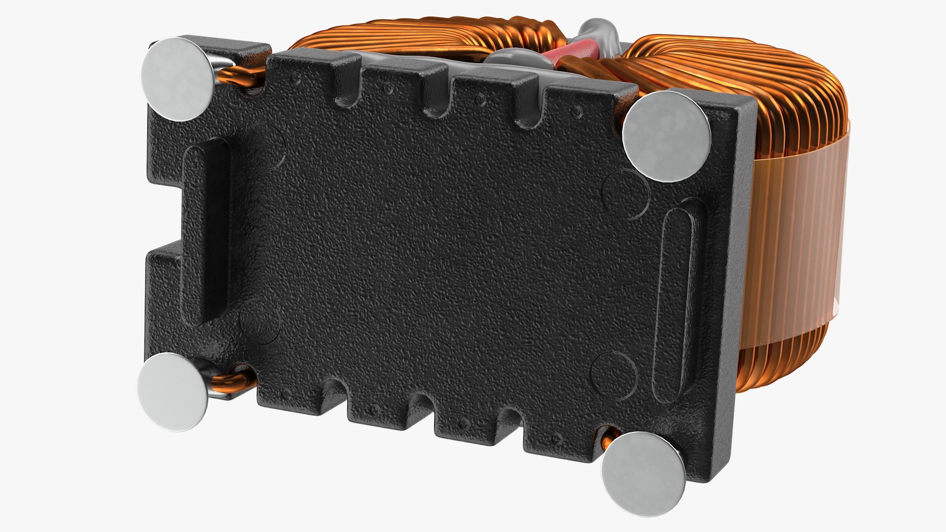 3D Common Mode Choke Filter Model - TurboSquid 1670547