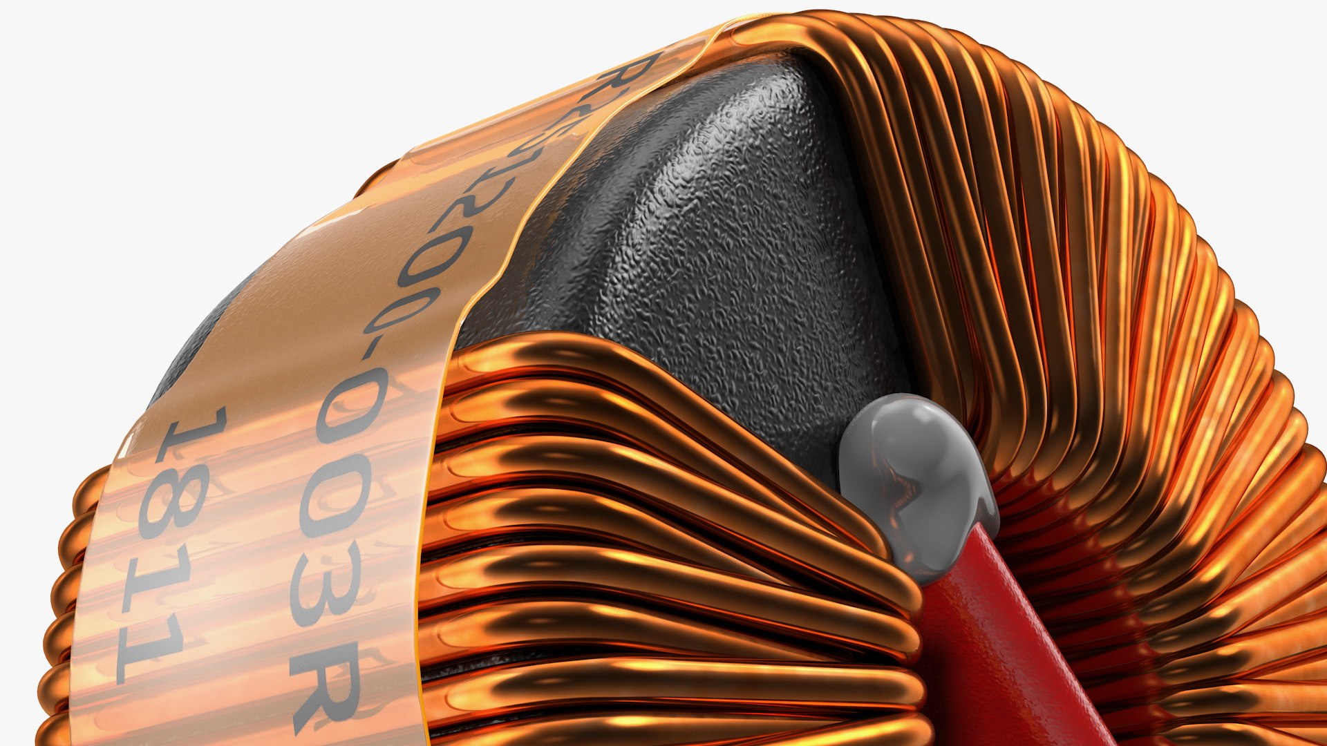 3D Common Mode Choke Filter Model - TurboSquid 1670547