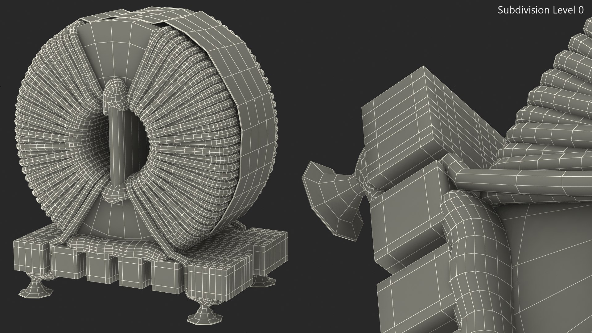 3D Common Mode Choke Filter Model - TurboSquid 1670547