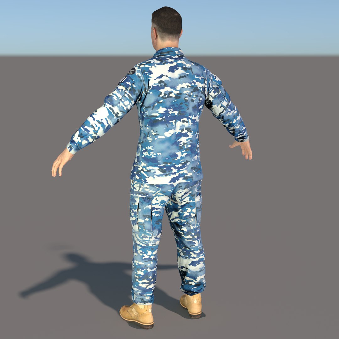Australian RAAF DPU Camo - RIGGED 3D - TurboSquid 1900896