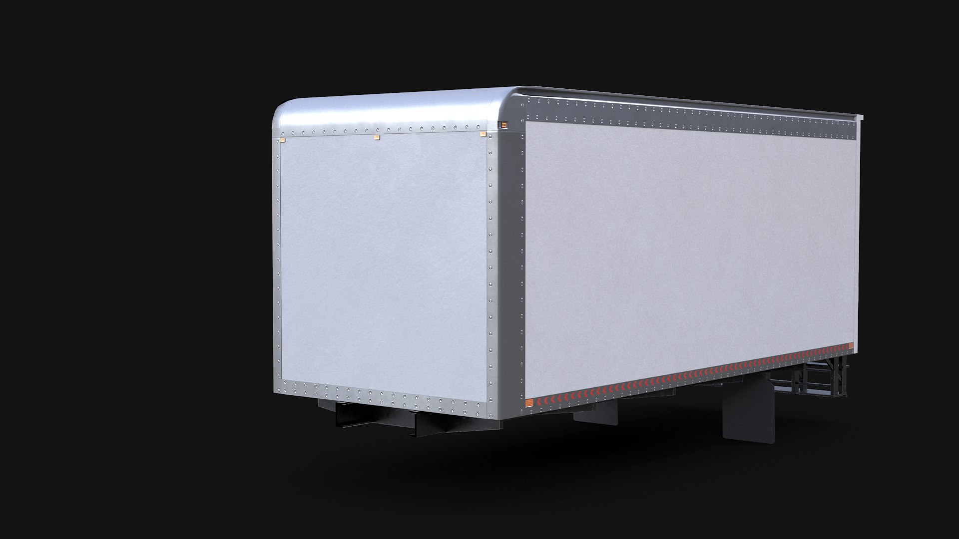 US Box Truck Body 3D Model - TurboSquid 2038691