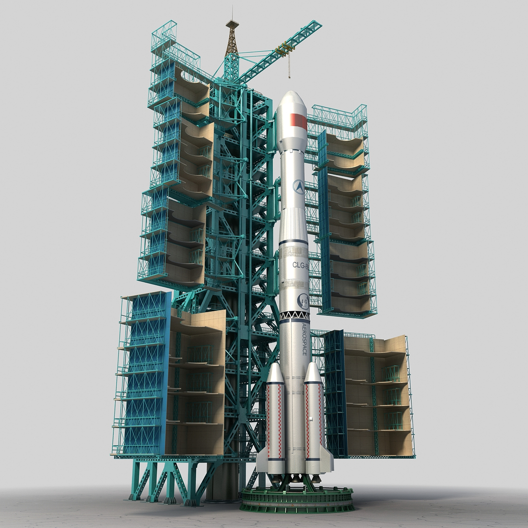 Satellite tower 3D model - TurboSquid 1170499