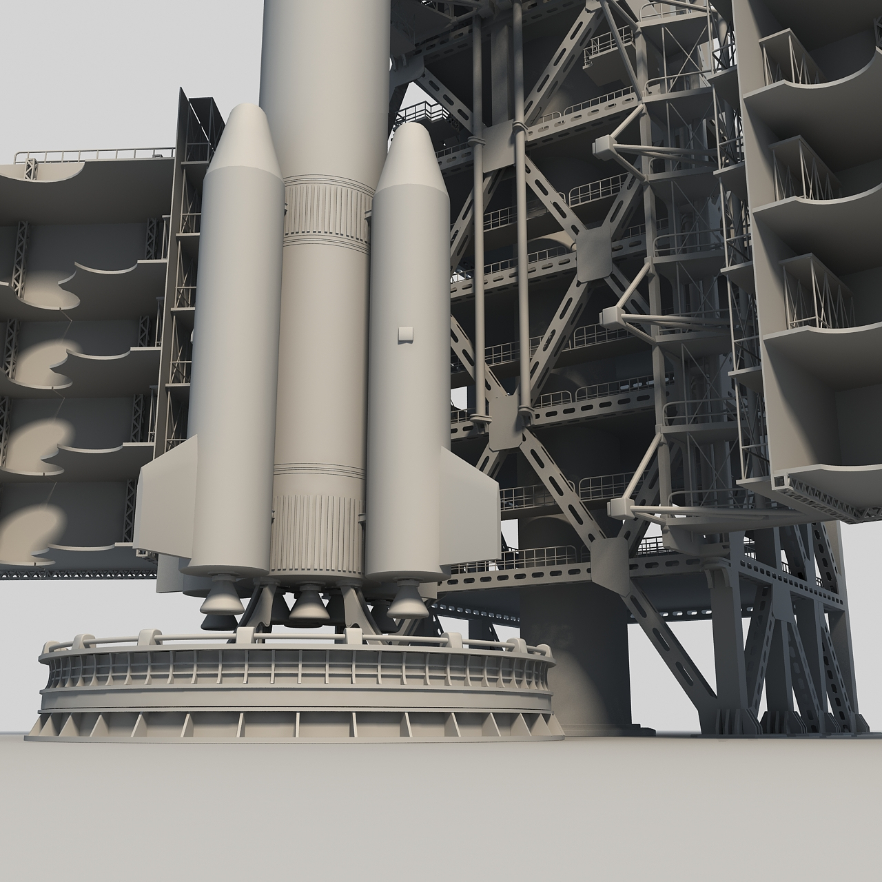 Satellite tower 3D model - TurboSquid 1170499