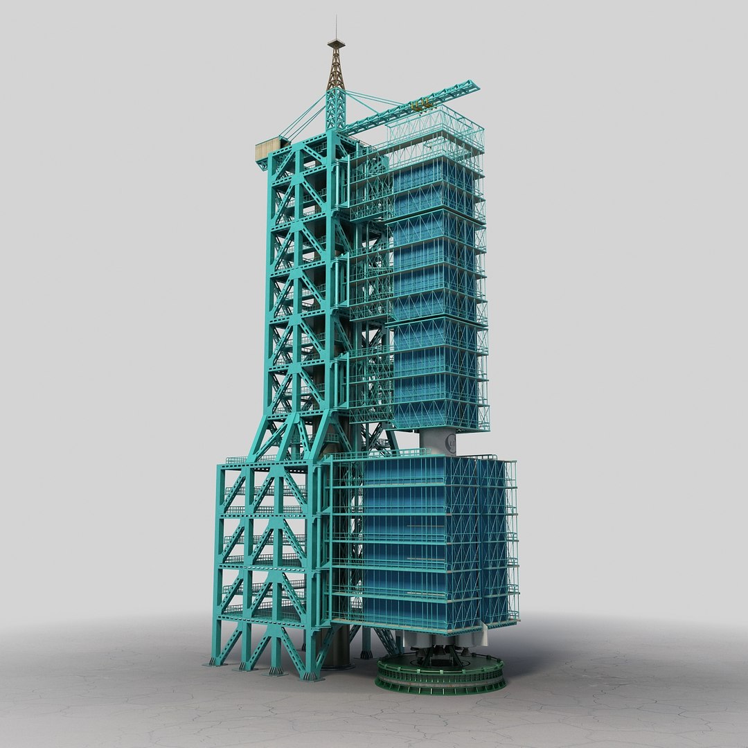 Satellite Tower 3D Model - TurboSquid 1170499
