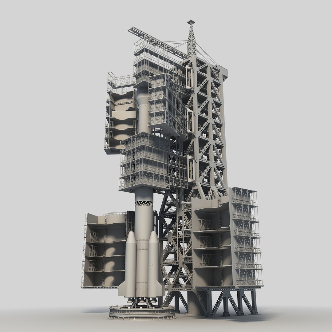 Satellite Tower 3D Model - TurboSquid 1170499