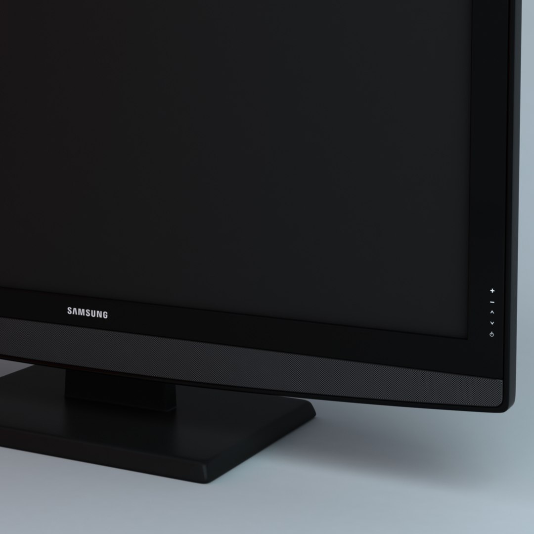 samsung lcd tv le26b350 3d model