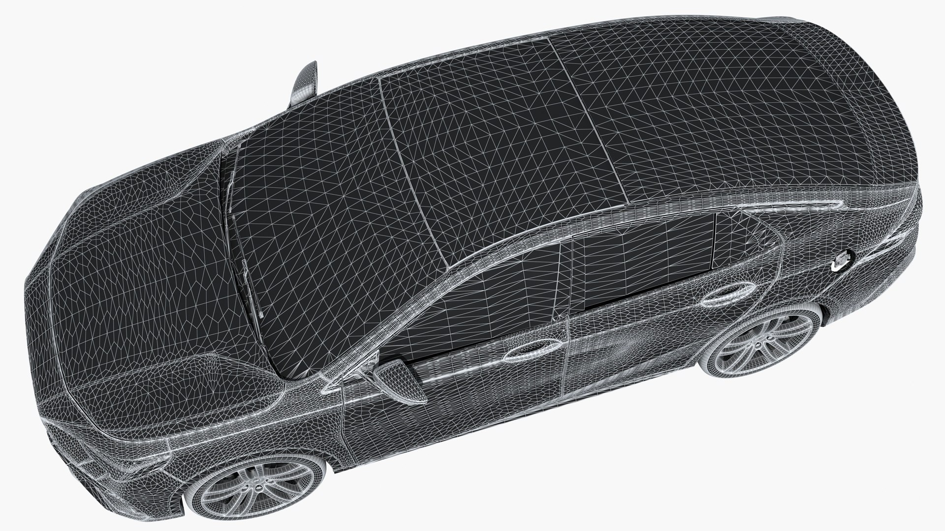3D Electric Car Chassis X-Ray - TurboSquid 2049357