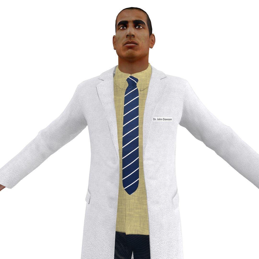 3d human man male model